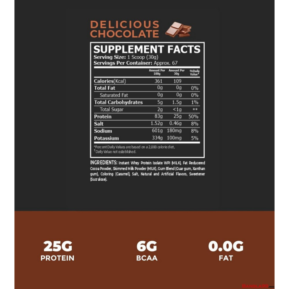 Core Champs Whey Isolate Price in Bangladesh Bd