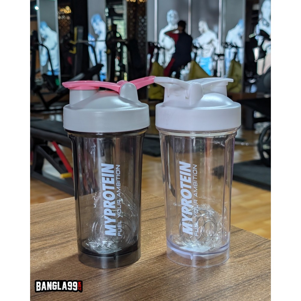Myprotein shaker bottle 550 ml Transparent Price in Bangladesh Bd