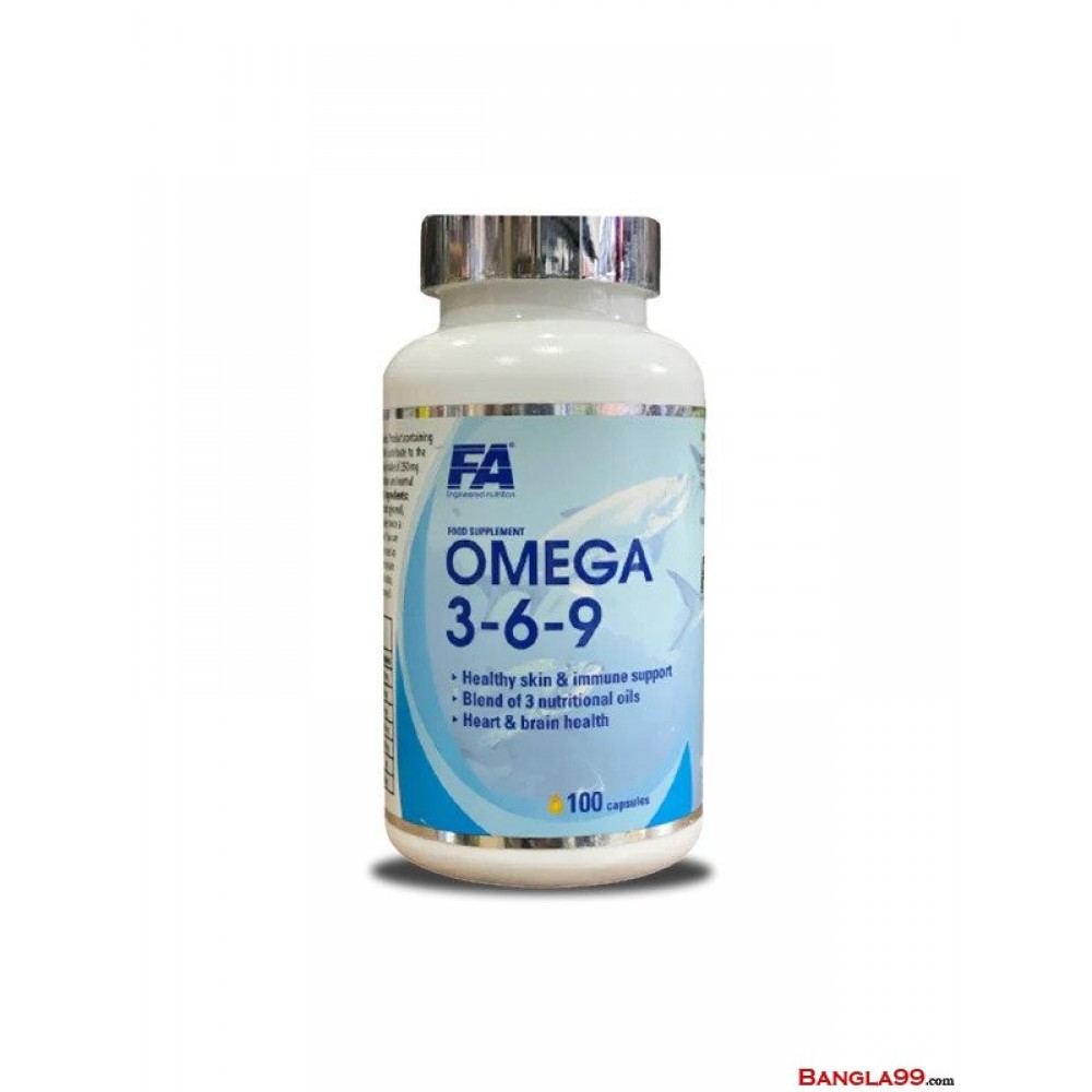 FA Omega Fish oil 100 caps Price in Bangladesh Bd