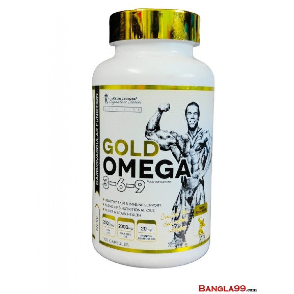 Gold omega FIsh oil By Kevin Levrone 100 caps Price in Bangladesh Bd