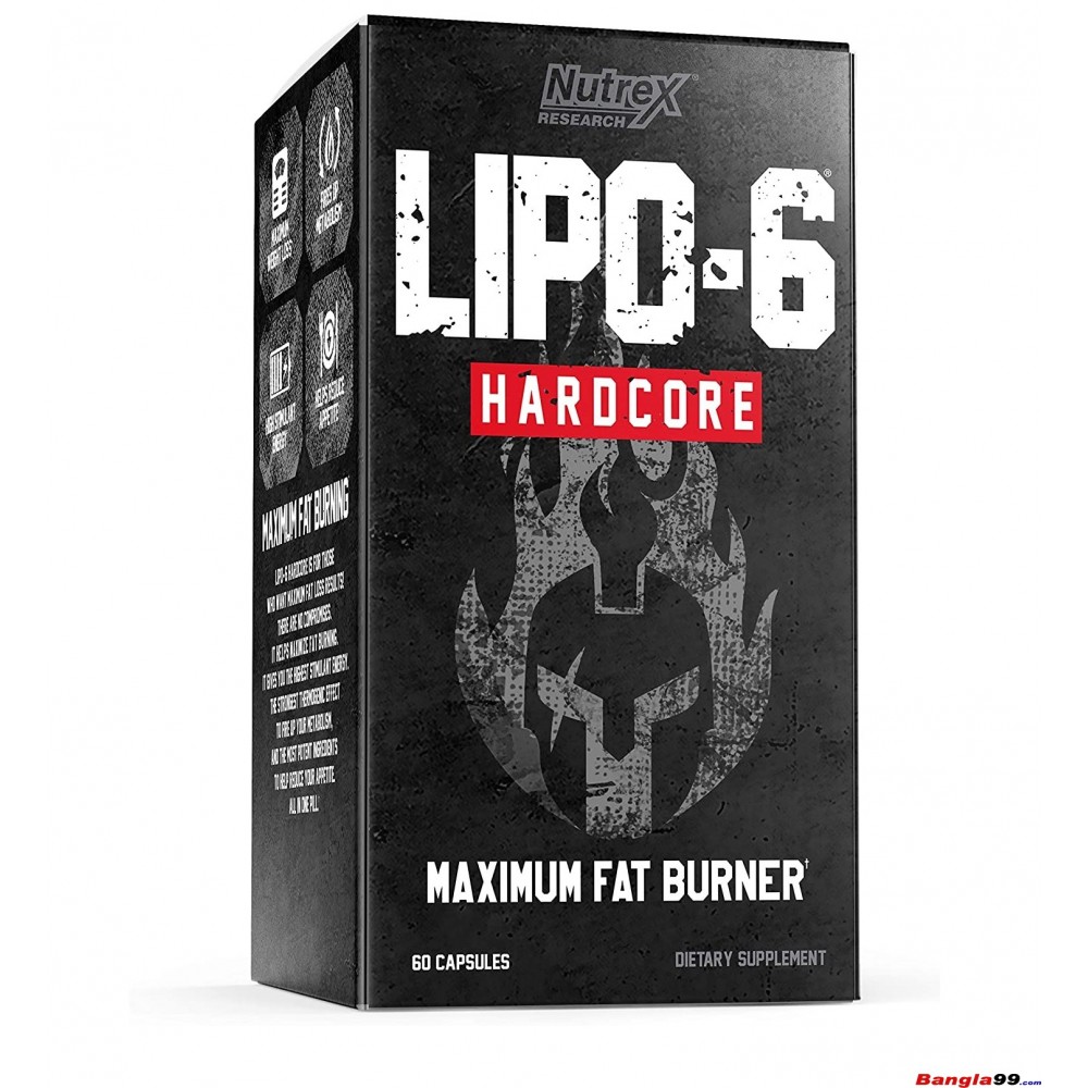 Lipo 6 Hardcore Fat Burner Nutrex Price in Bangladesh Bd