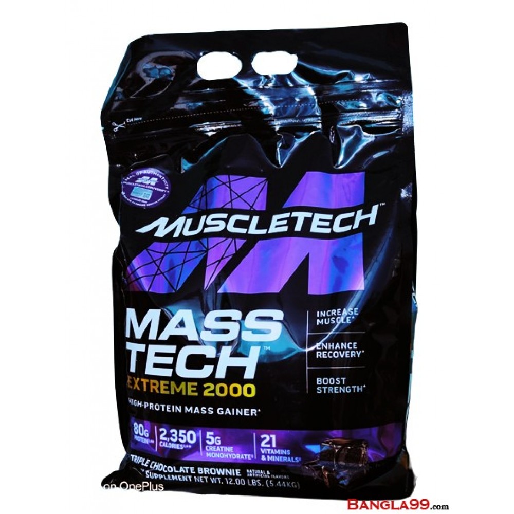 MuscleTech Mass Tech Extreme 2000 Mass Gainer 12lbs Price in Bangladesh Bd