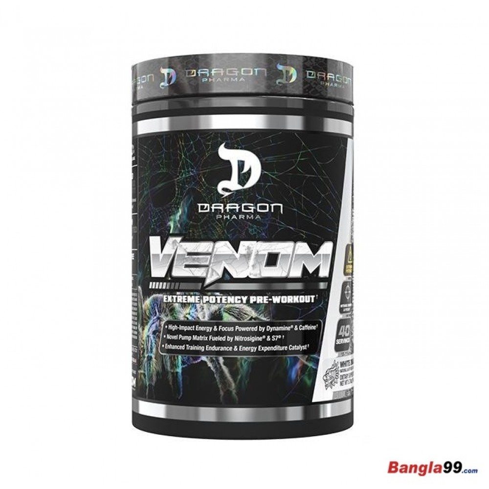 Venom Pre Workout by Dragon Pharma Price in Bangladesh Bd